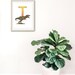 Letter T Tyrannosaurus Rex Print: Watercolor Dinosaur ABC Wall Art ...