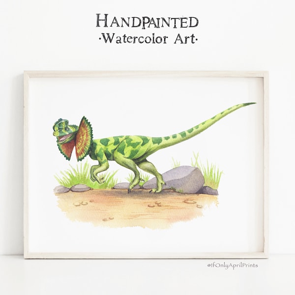 Dilophosaurus Poster - Etsy