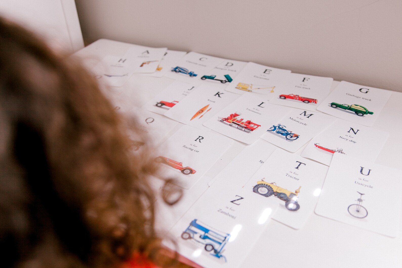 Transport ABC Flash Cards Transport Alphabet Minimal Abc - Etsy