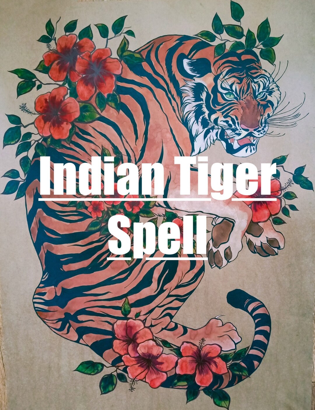 Indian Tiger Spell - Etsy