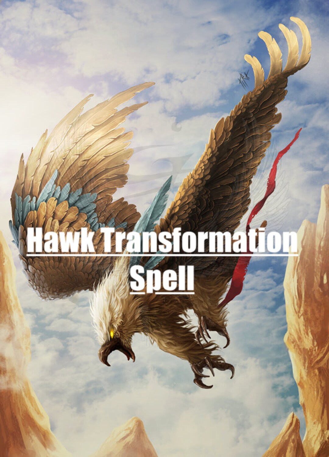 Hawk Transformation Spell - Etsy