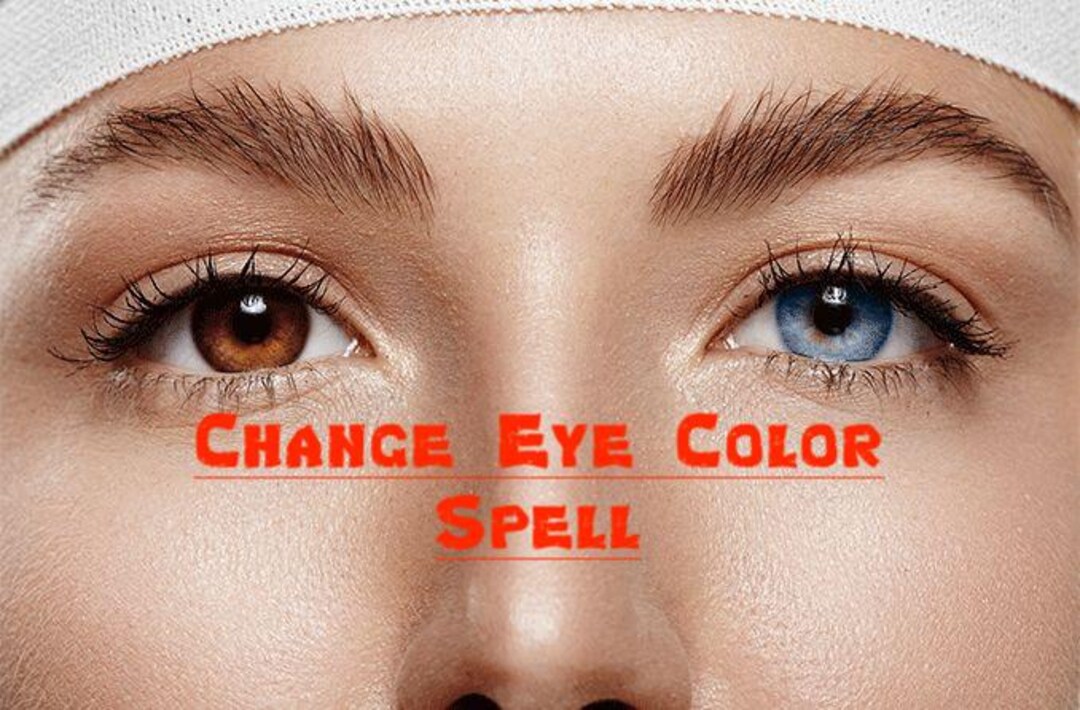 Change Eye Color Spell - Etsy