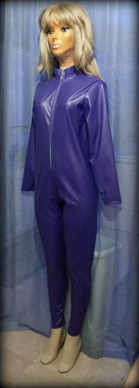 PVC Lycra Leatherette Unitard - Etsy