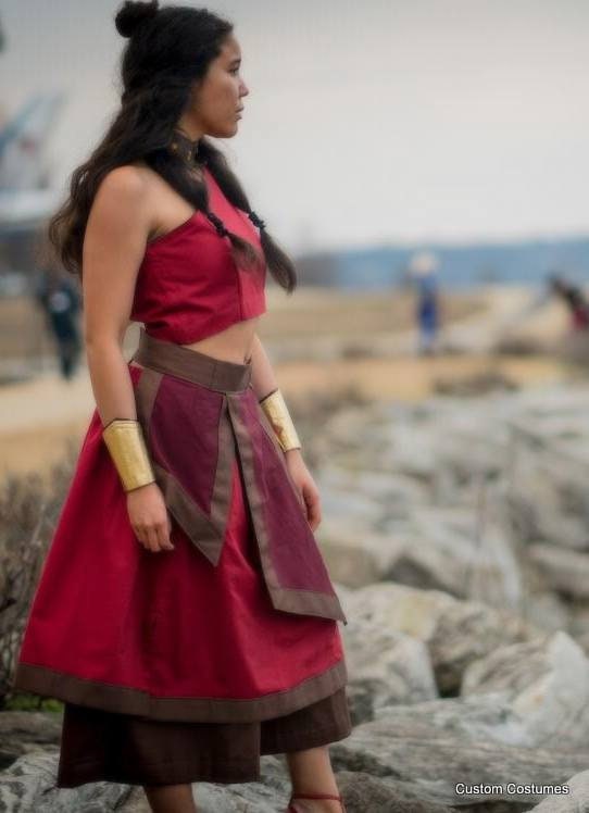 Katara Fire Nation Costume Cosplay - Etsy Australia