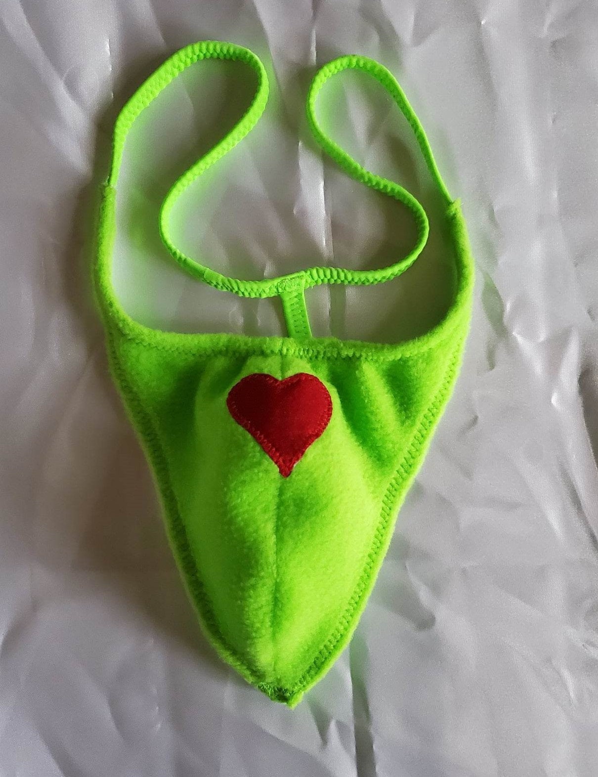 Grinch His & Hers Fleece Thong Set - Etsy