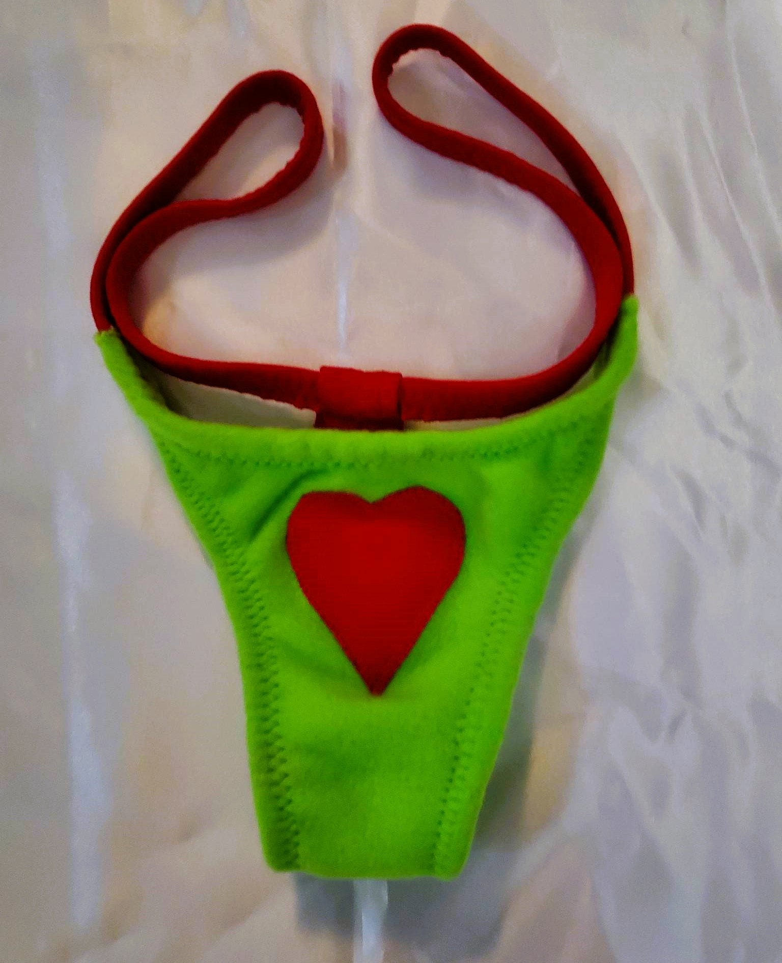Grinch His & Hers Fleece Thong Set - Etsy