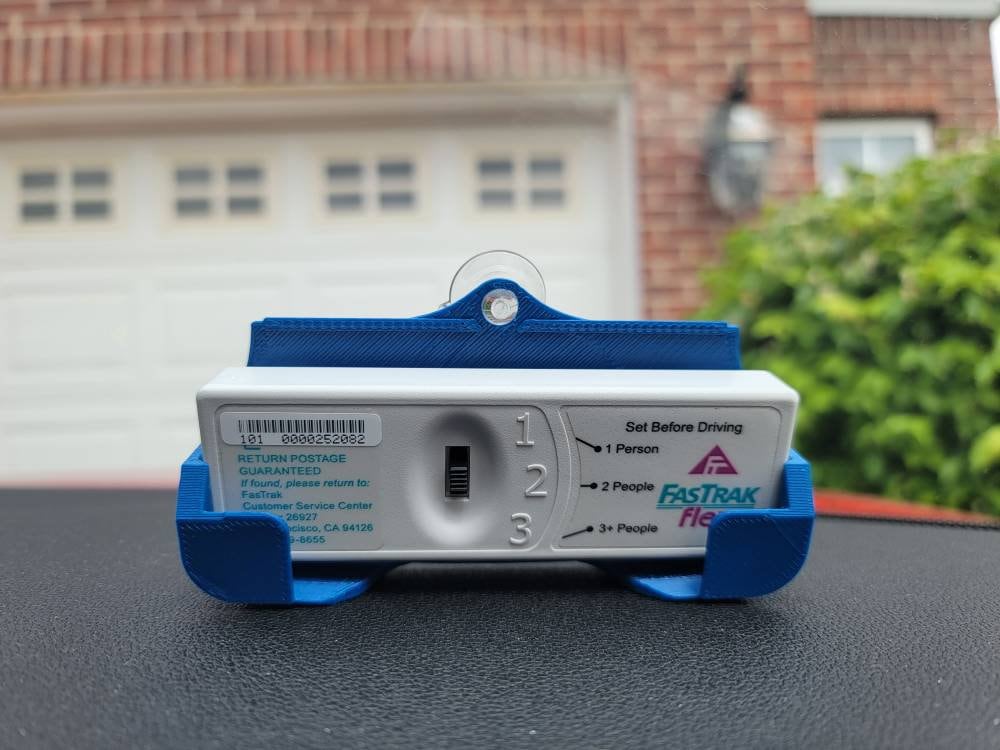 Fastrak and EZ Pass Holder - Toll Transponder Holder - Choose From ...