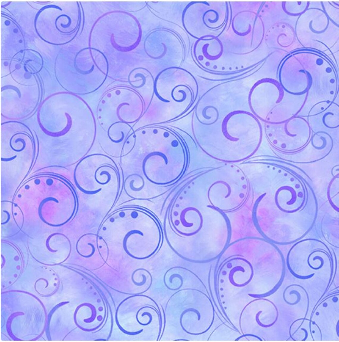 108" Swirling Splendor - Periwinkle - Etsy