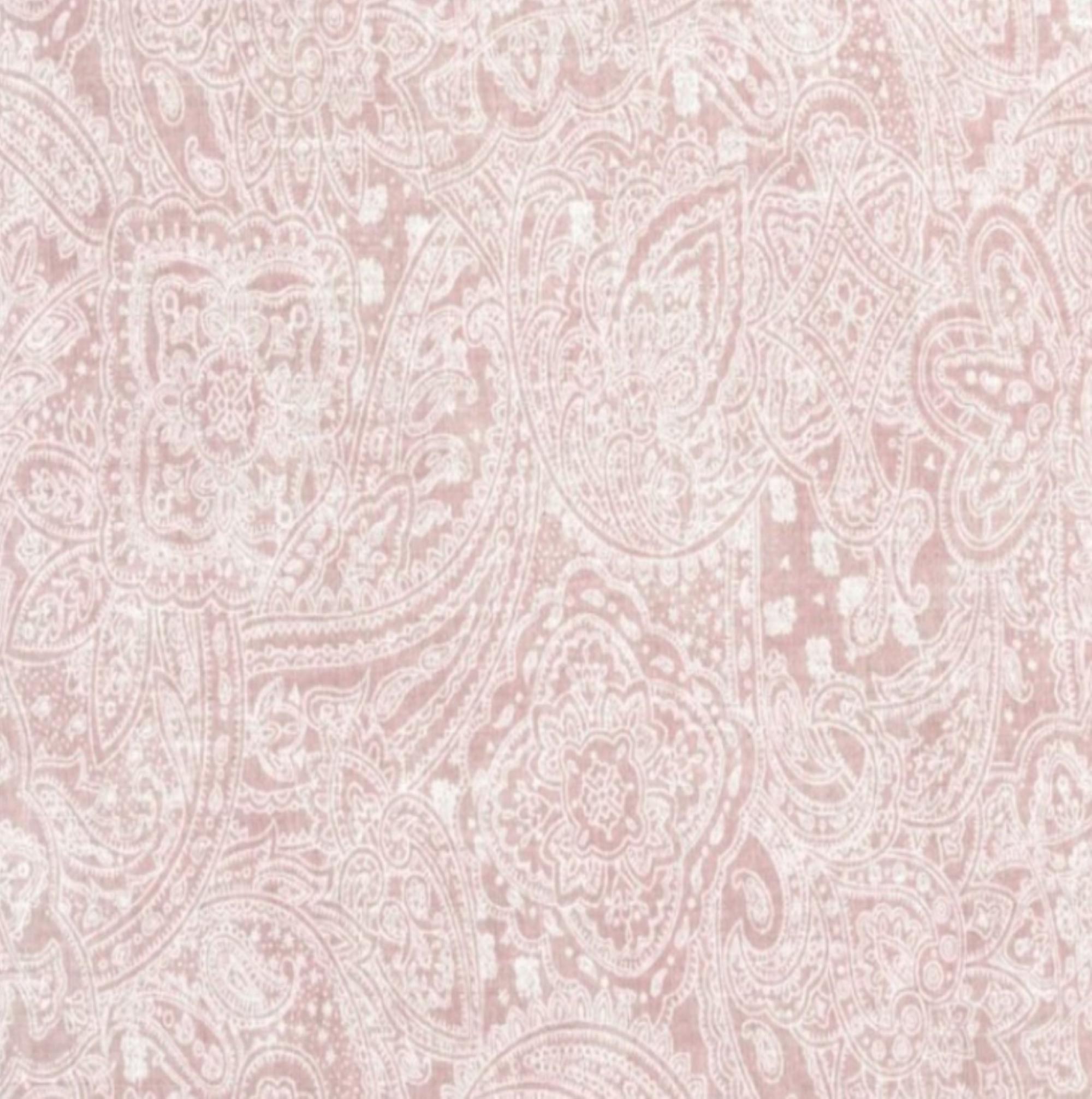 108" Subtle Paisley - Blush Pink - Etsy