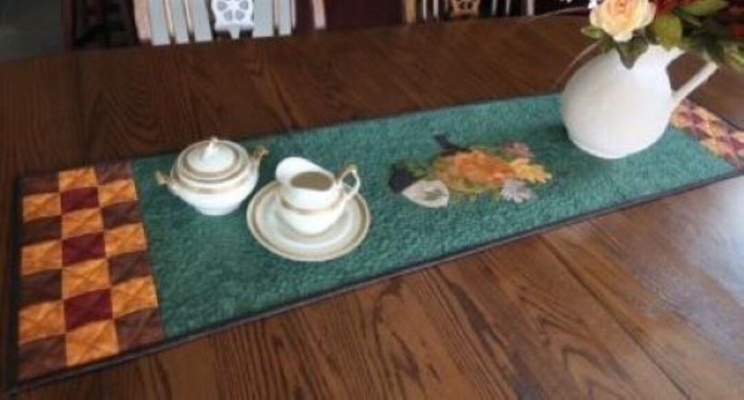 Jiffy Kit - Fall Laser Cut Table Runner - Etsy