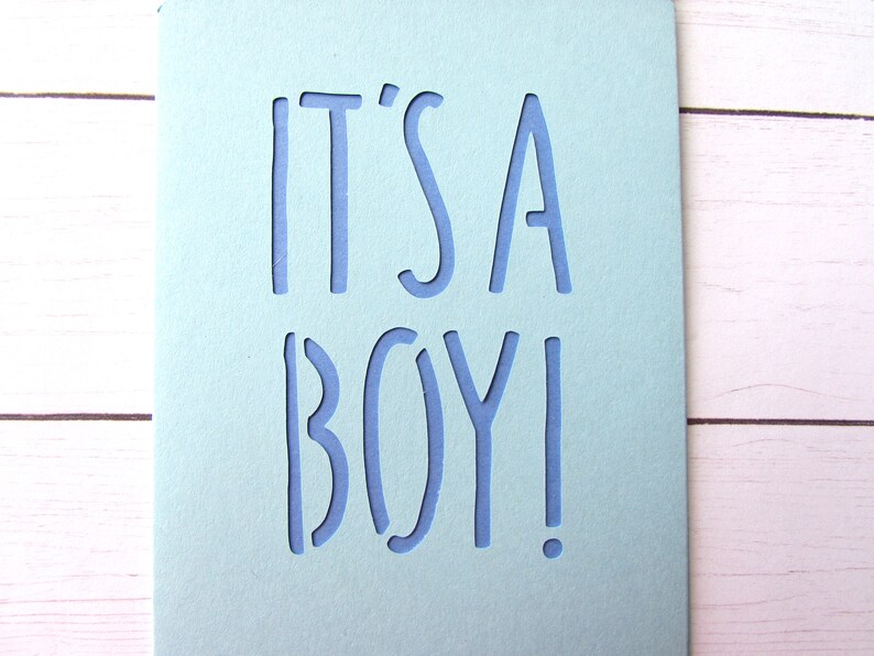 Baby Boy Gift Card Holder It's a Boy Baby Bottle Gift - Etsy