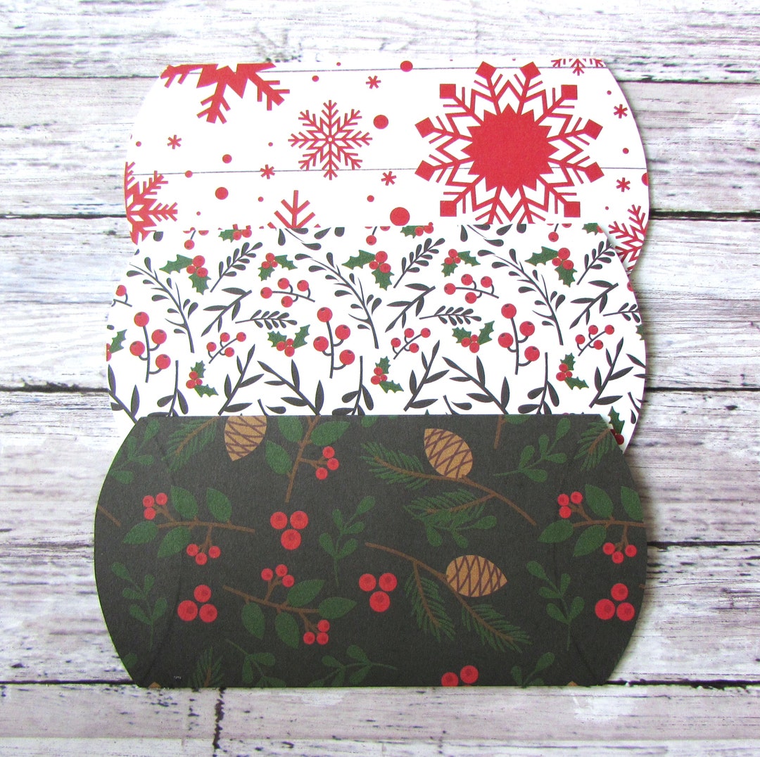 Christmas Gift Card Holder - Christmas Pillow Box - Christmas Gift Card ...