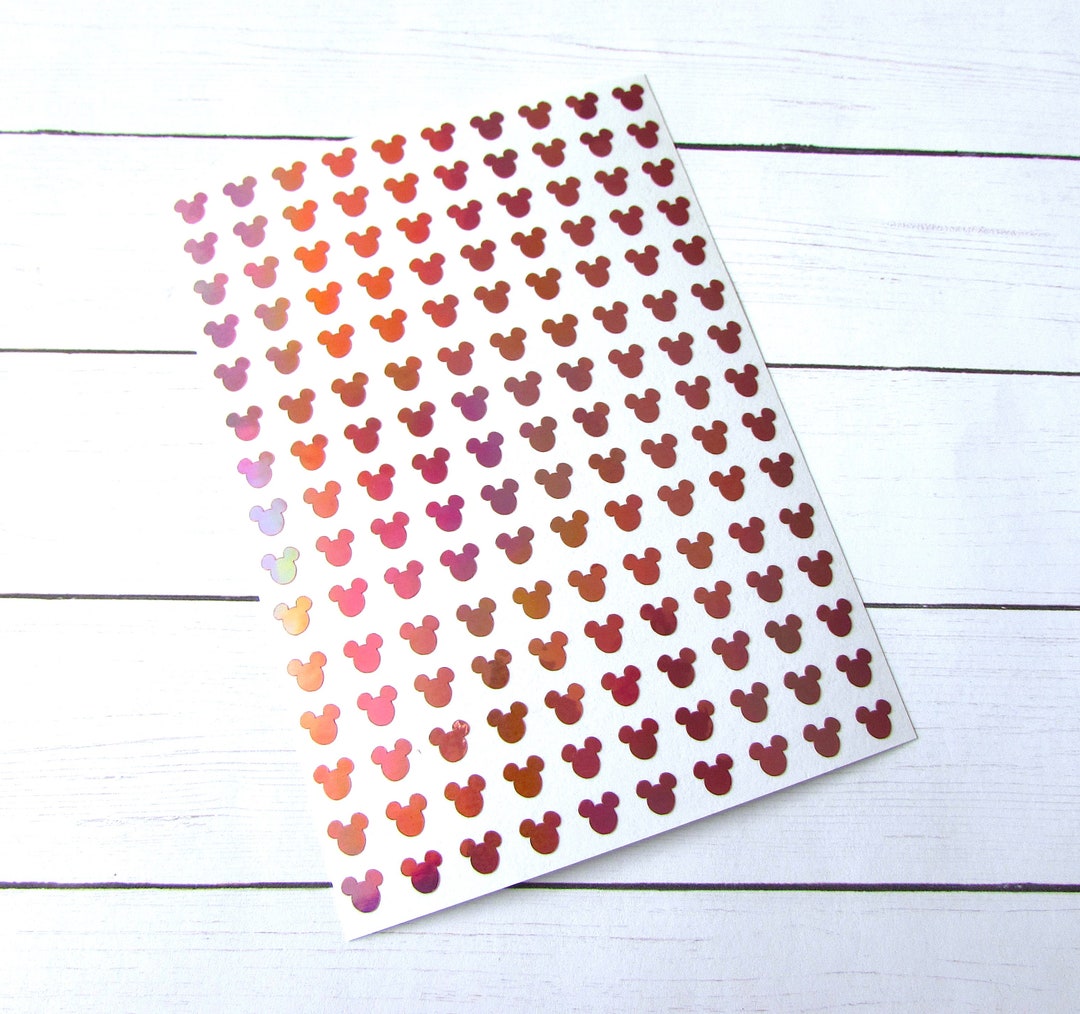 Mini Sticker | Mini Decal | Mini Mickey Sticker | 1/4" Sticker ...