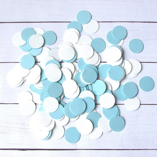 Blue Confetti - Etsy