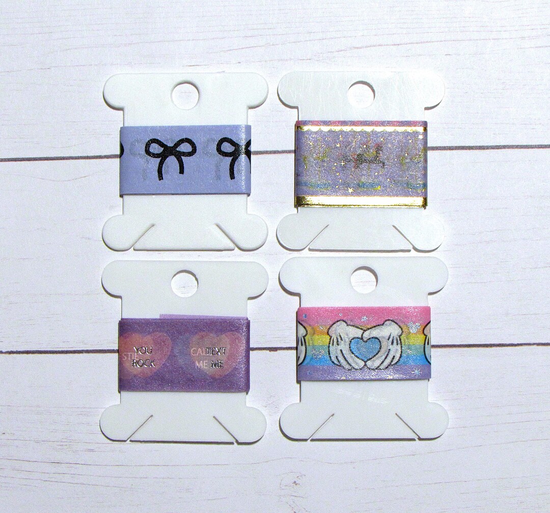 Washi Tape Sample - Washi Tape Bundle - Journaling Tape - Crafting Tape ...