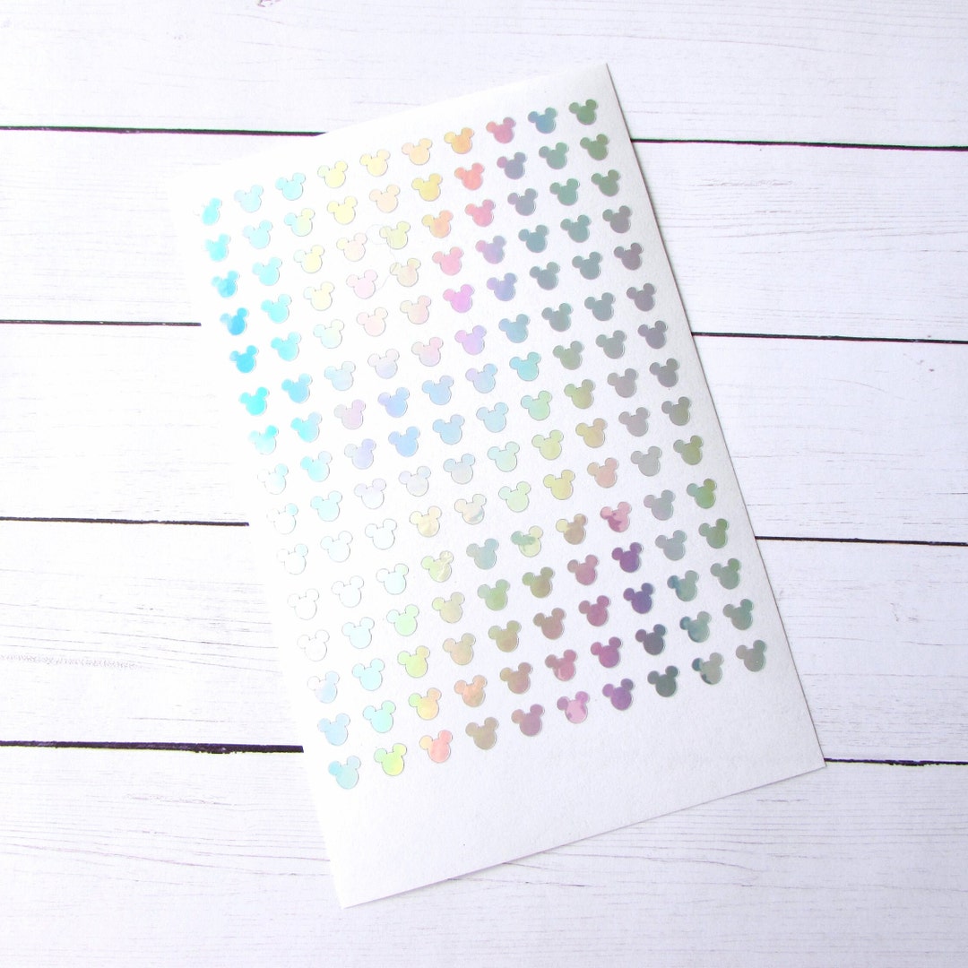 Mini Sticker | Mini Decal | Mini Mickey Sticker | 1/4" Sticker ...