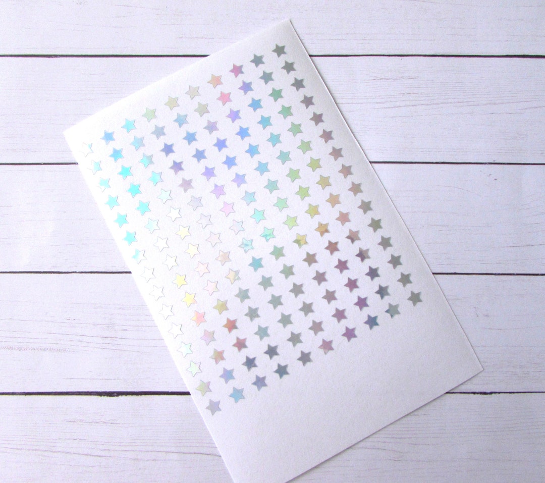 Mini Sticker Mini Star Sticker 1/4 Inch Sticker Mini Planner Stickers ...
