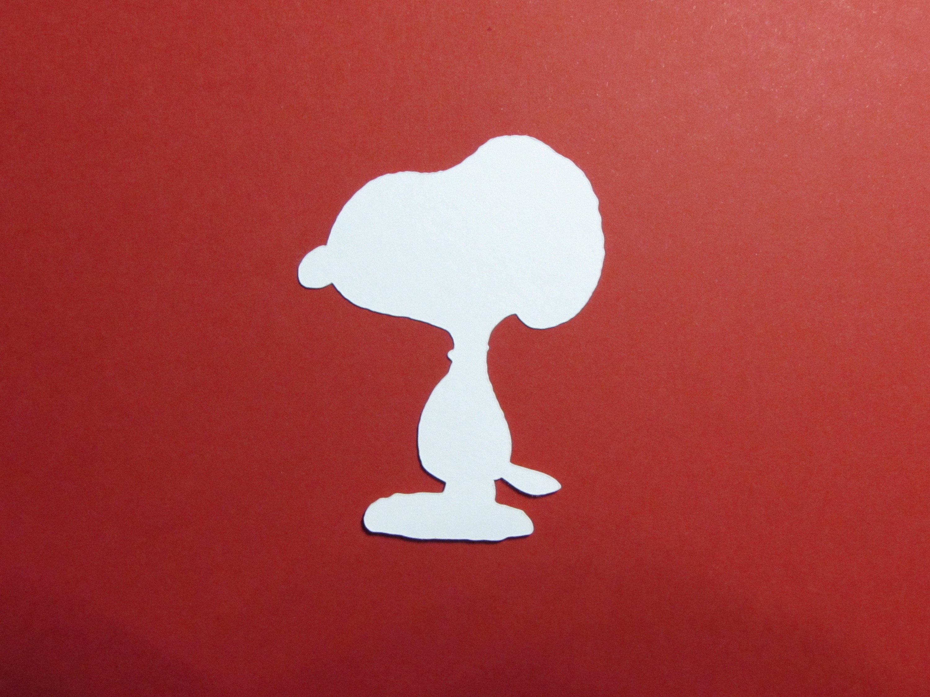 Snoopy Die Cut Paper Confetti 24 Pcs Scrapbooking Table - Etsy