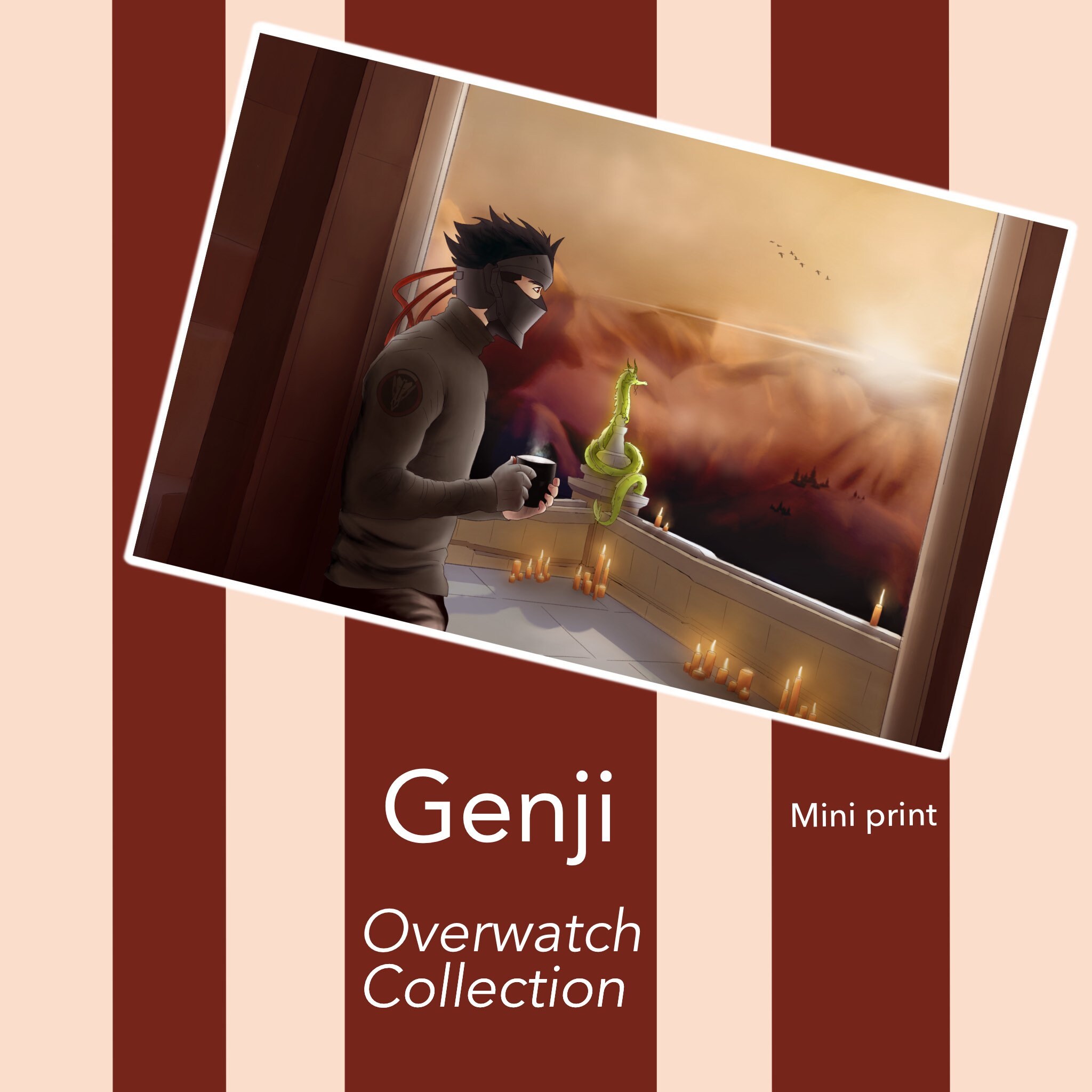 Genji Mini Print - Etsy