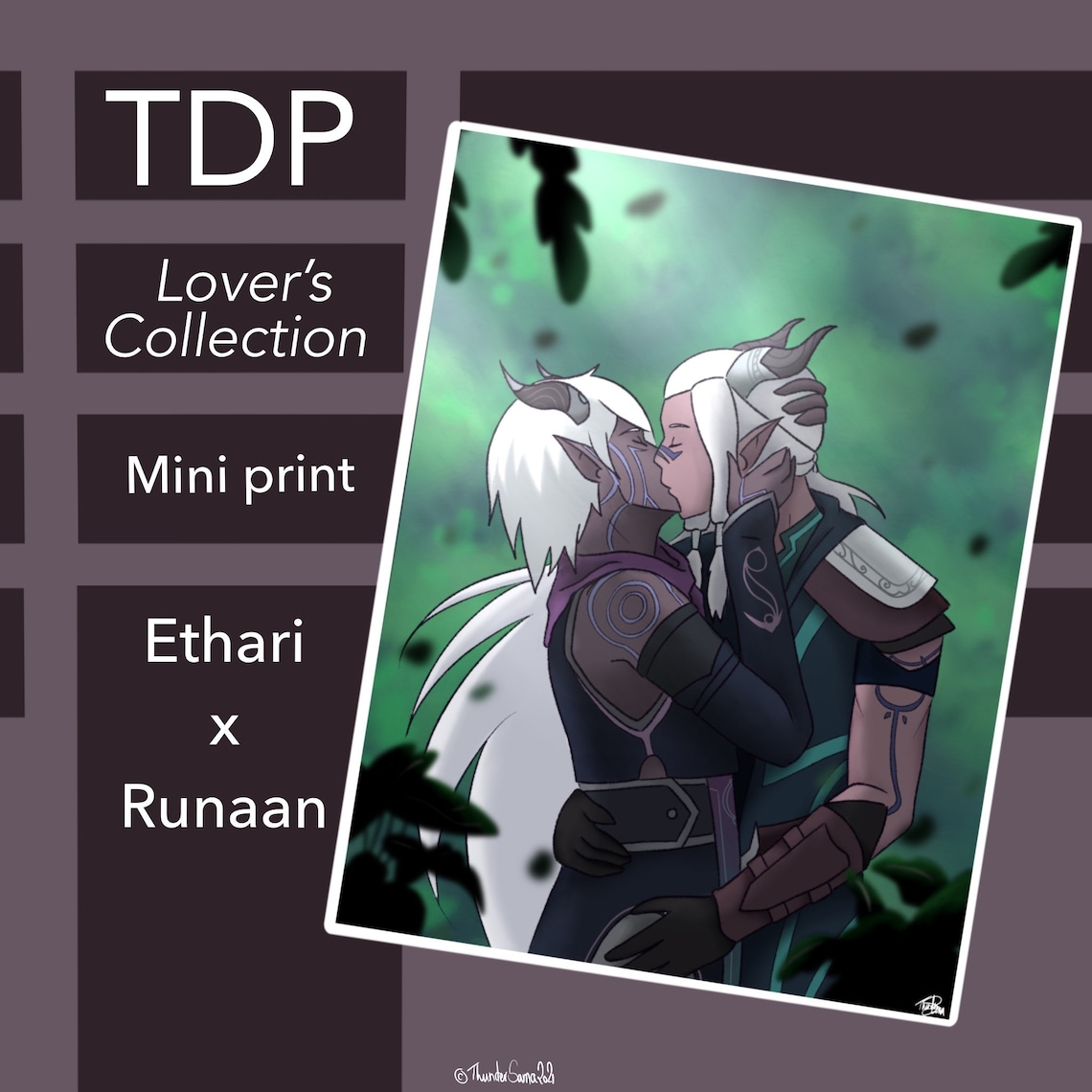 The Dragon Prince Print : Lovers Collection ethari X Runaan | Etsy