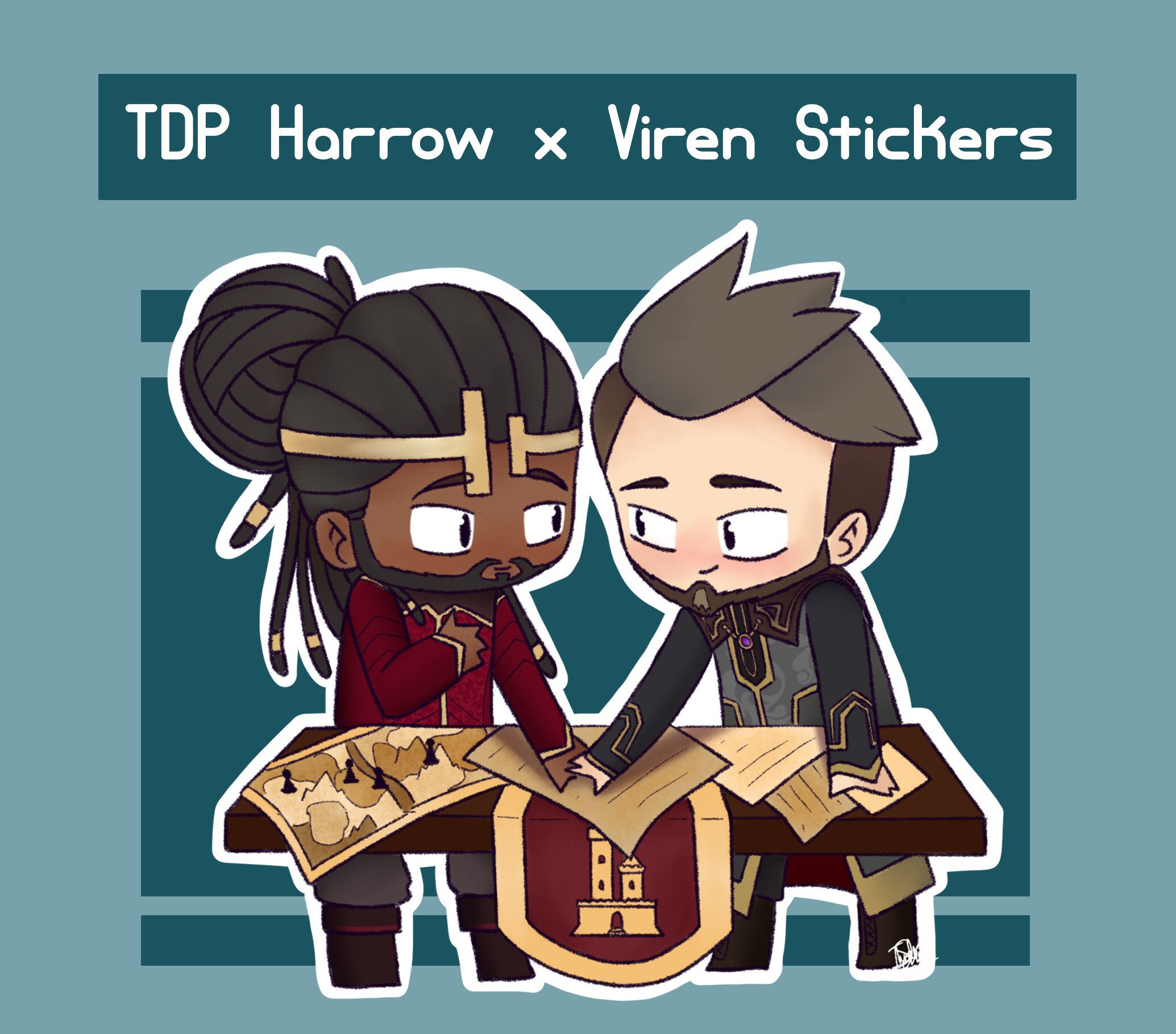 The dragon prince Ship stickers | Etsy