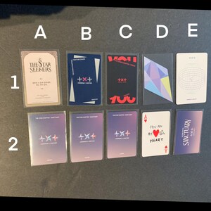 TXT Official Photocards - Etsy