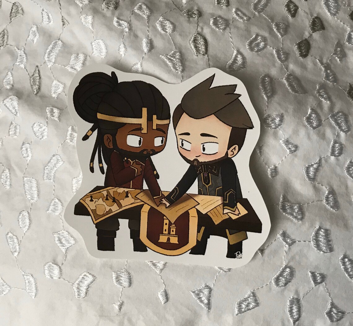 The Dragon Prince Ship Stickers - Etsy