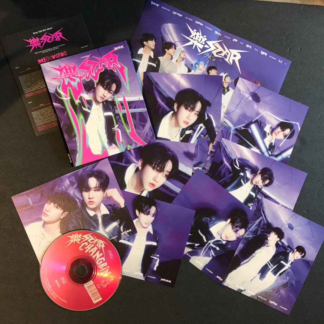 Stray Kids Official Rockstar Changbin Version NO PHOTOCARD - Etsy