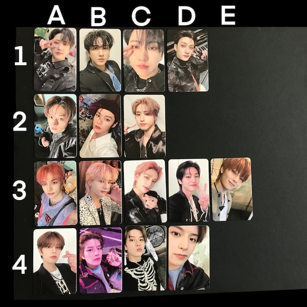 Stray Kids Official Photocards Changbin - Etsy Canada
