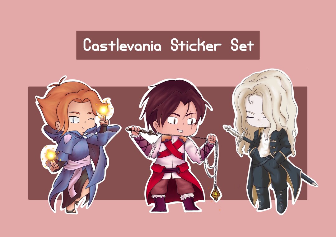 Castlevania Sticker Set - Etsy