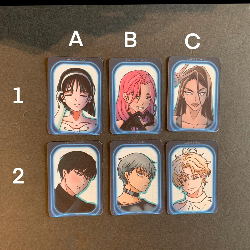 Alien Stage Photocard - Etsy