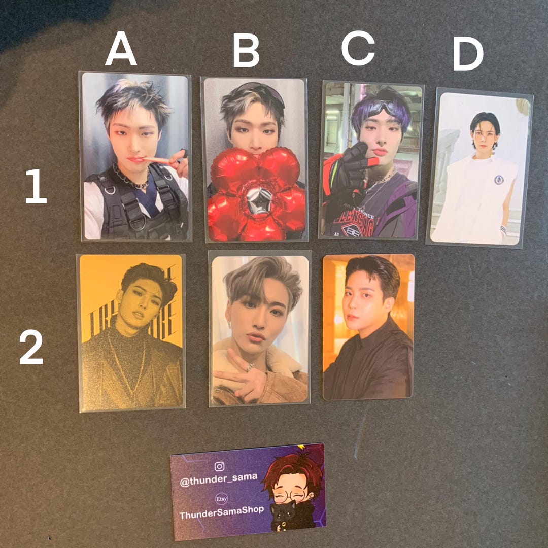 ATEEZ Official Photocards - Etsy