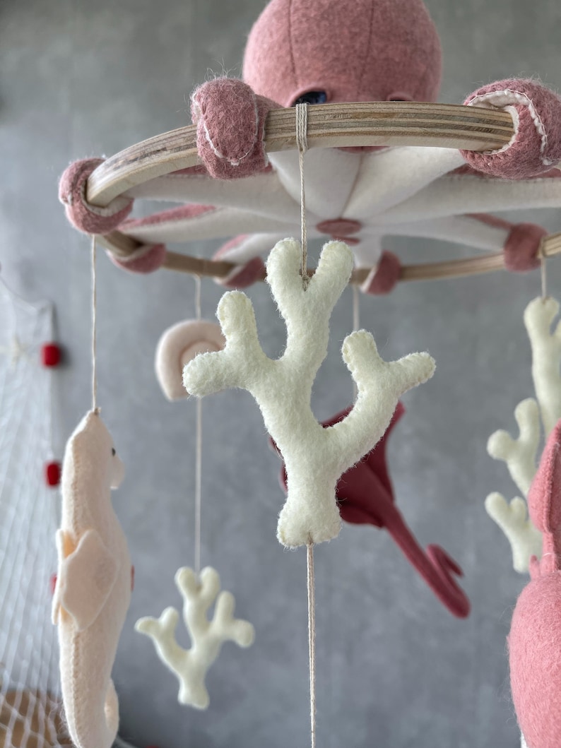 Handmade Ocean Baby Mobile: Nautical Nursery Decor - Etsy