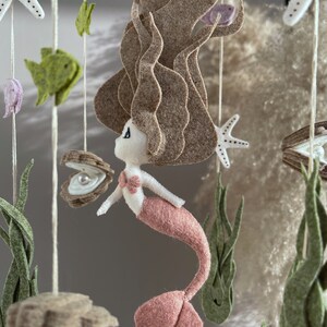 Little Mermaid Baby Mobile: Nautical Octopus Nursery Decor - Etsy