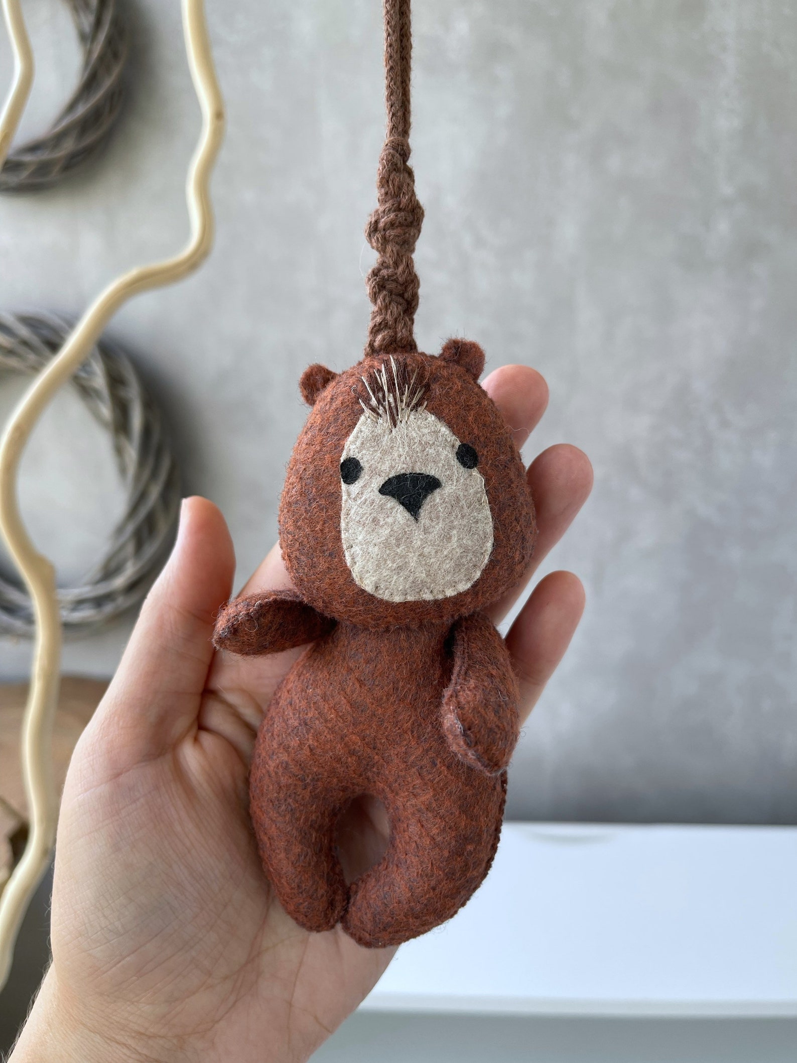 Woodland Stroller Mobile / Forest Animals Stroller Toys Set / - Etsy Canada