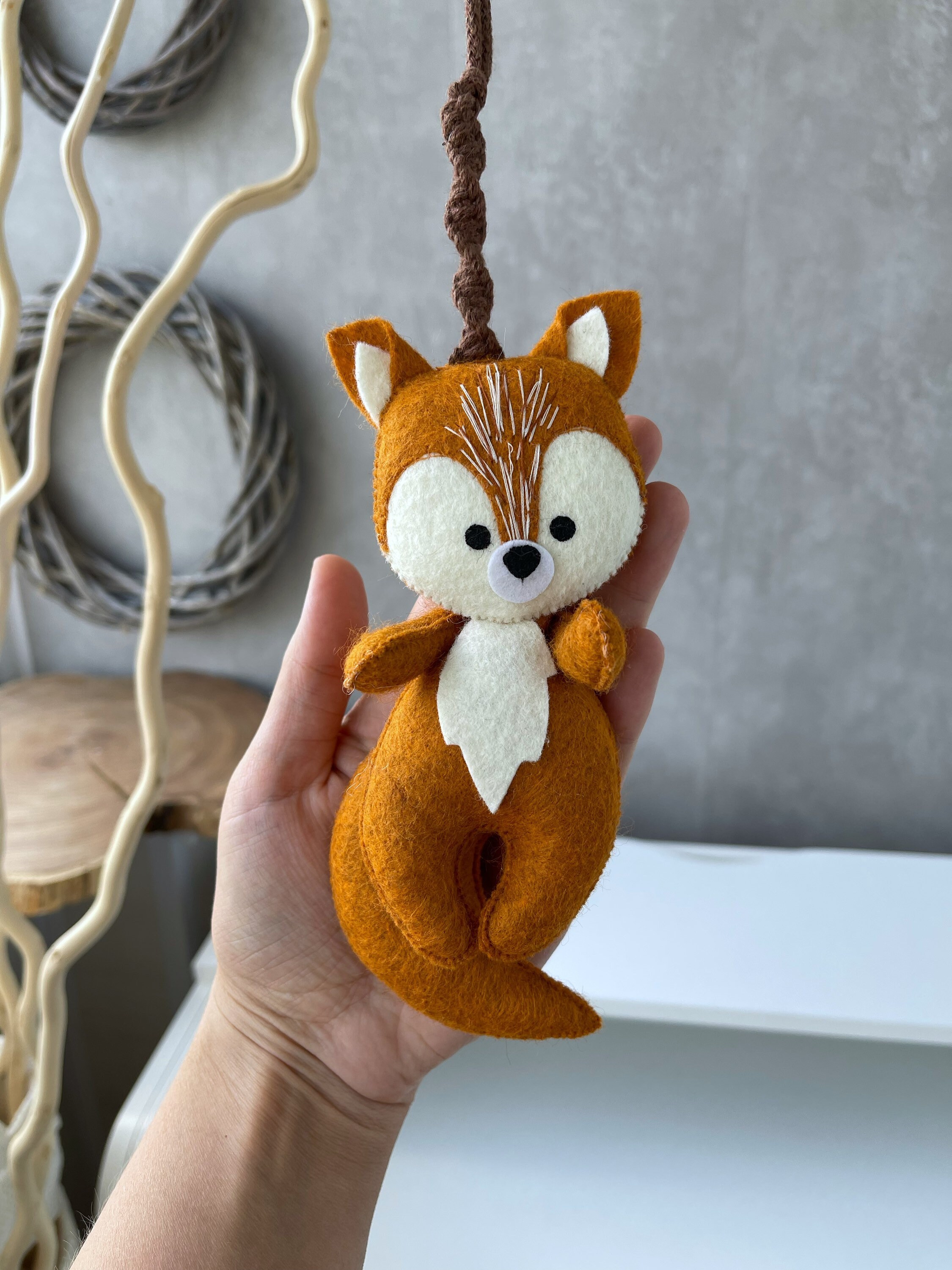 Woodland Stroller Mobile / Forest Animals Stroller Toys Set / - Etsy Canada