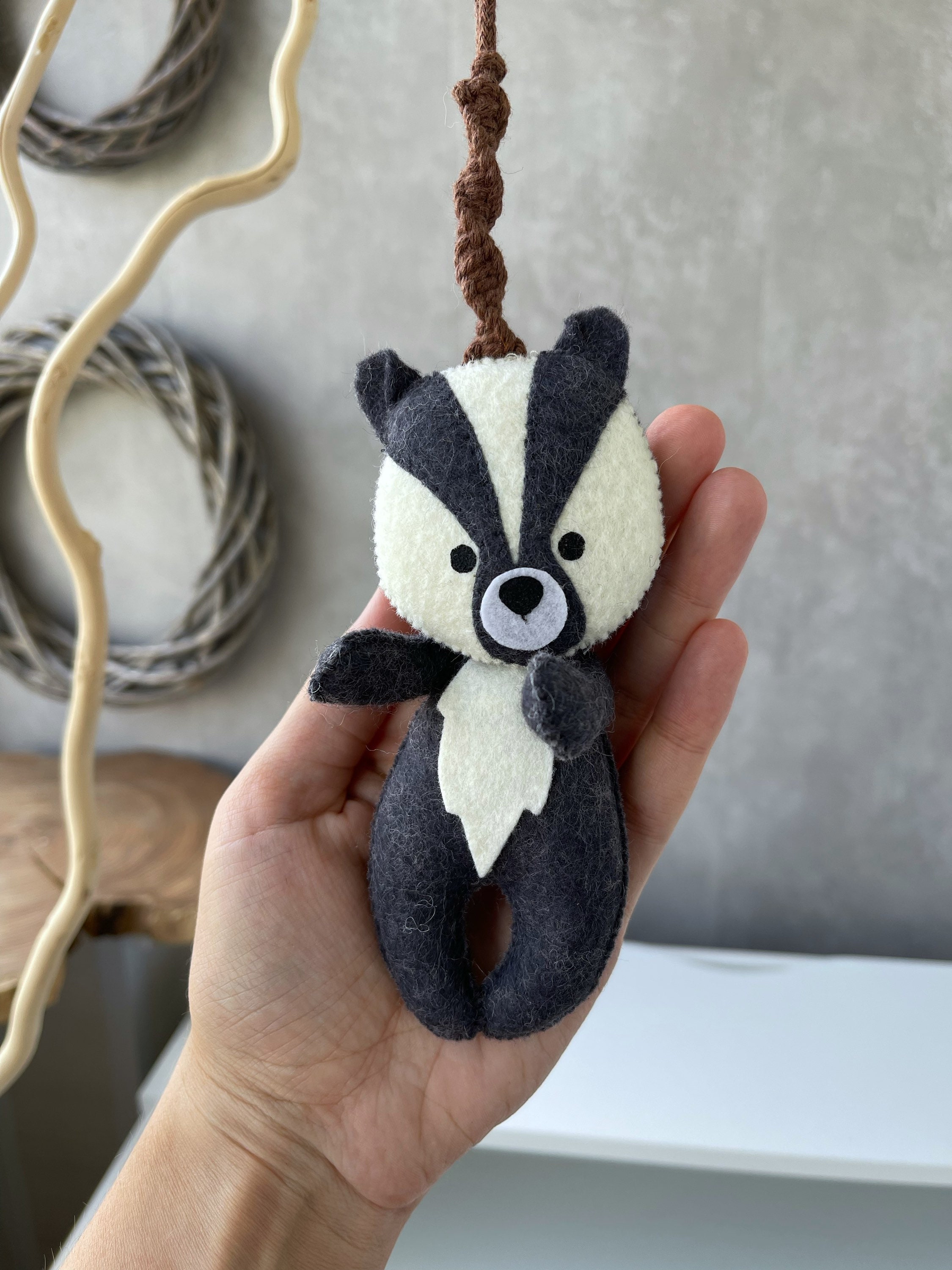 Woodland Stroller Mobile / Forest Animals Stroller Toys Set / - Etsy Canada