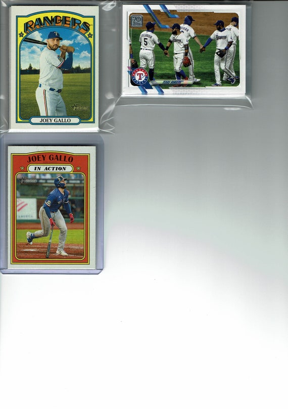 2021 Topps Baseball Series 1 & 2 Texas Rangers Team Set 18 | Etsy