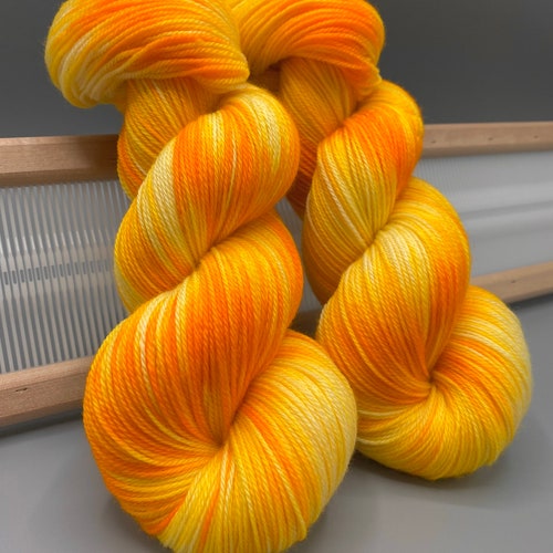 Worsted Weight Hand Dyed Yarn 100% Superwash Merino Wool - Etsy