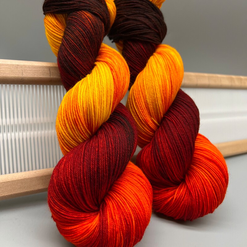 Orange Wool Sweater - Etsy