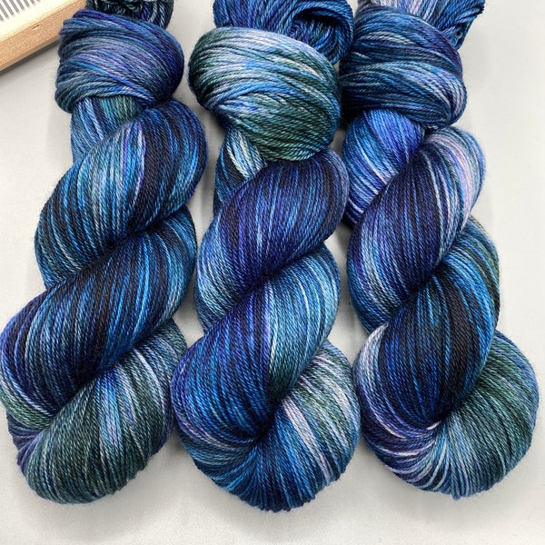 Blue Yarn - Etsy