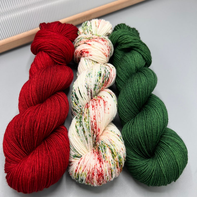 Christmas Yarn - Etsy