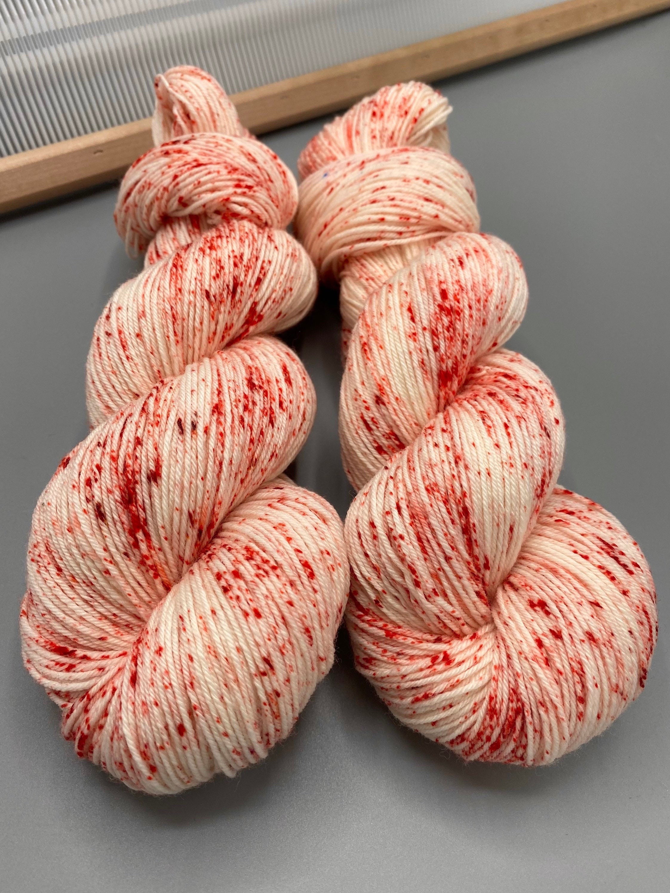 Peppermint Crush Hand Dyed Yarn Lace / Sock / Fingering / - Etsy