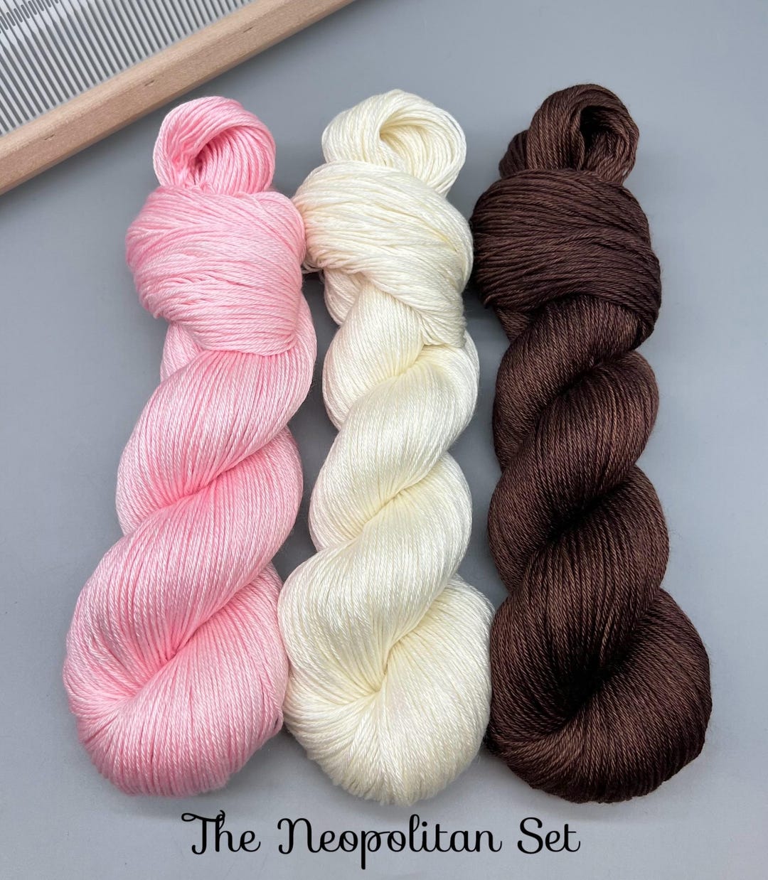 The Neapolitan Set ~ Hand Dyed Yarn - Lace / Sock / Fingering / Sport ...