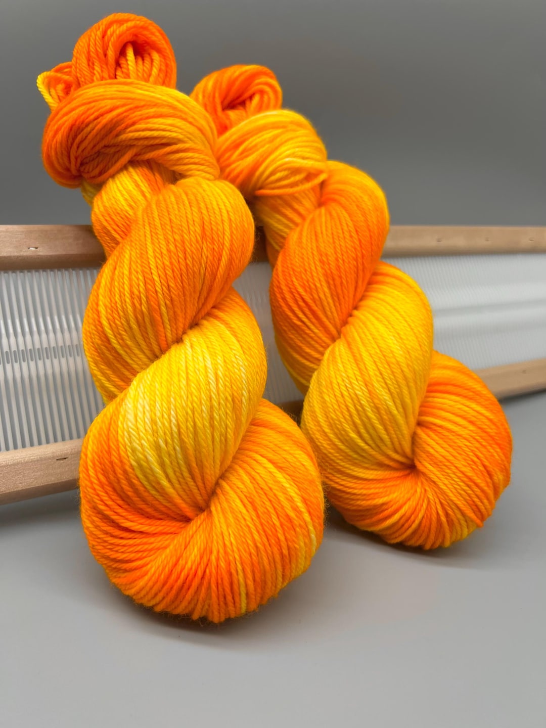 Fire on the Mountain Hand Dyed Yarn: Superwash Merino Wool Worsted - Etsy