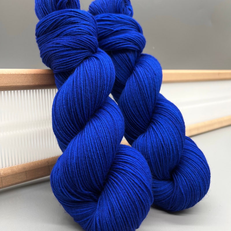 Blue Yarn - Etsy