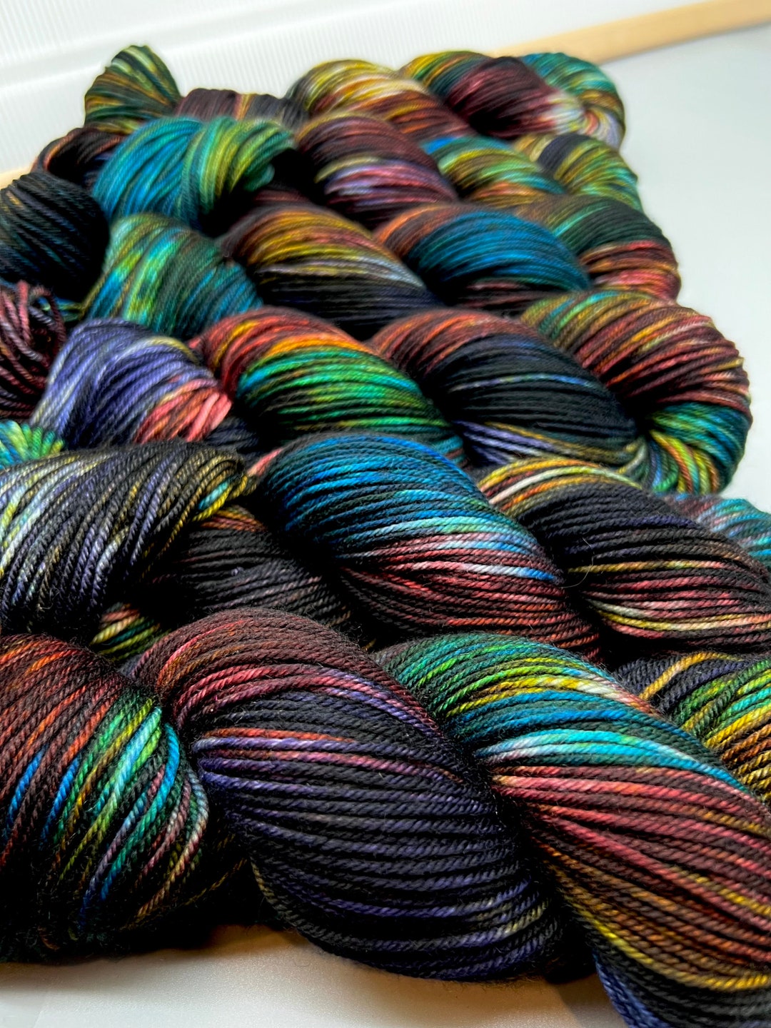 Pictured Rocks Ready to Ship Dk Superwash Merino Wool Hand Dyed Yarn ...