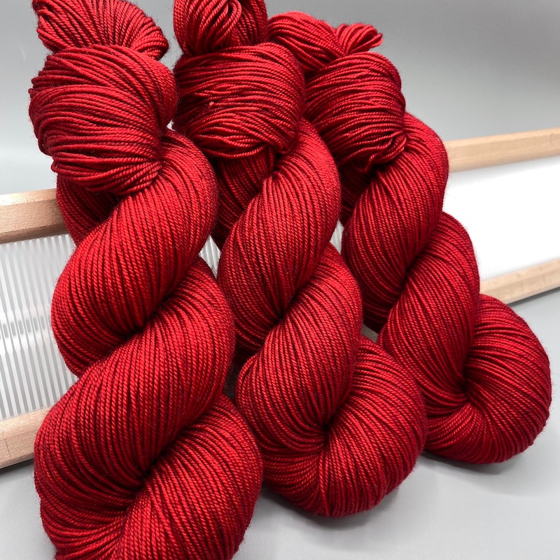 Dark Red Wool - Etsy
