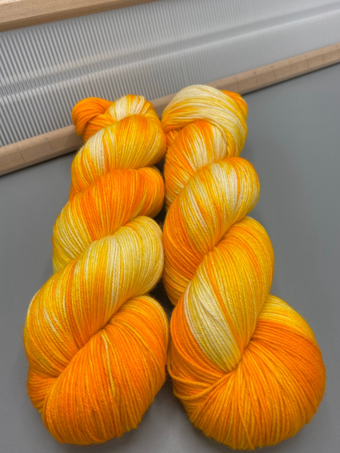 Fire on the Mountain hand dyed yarn lace / sock / sport / | Etsy