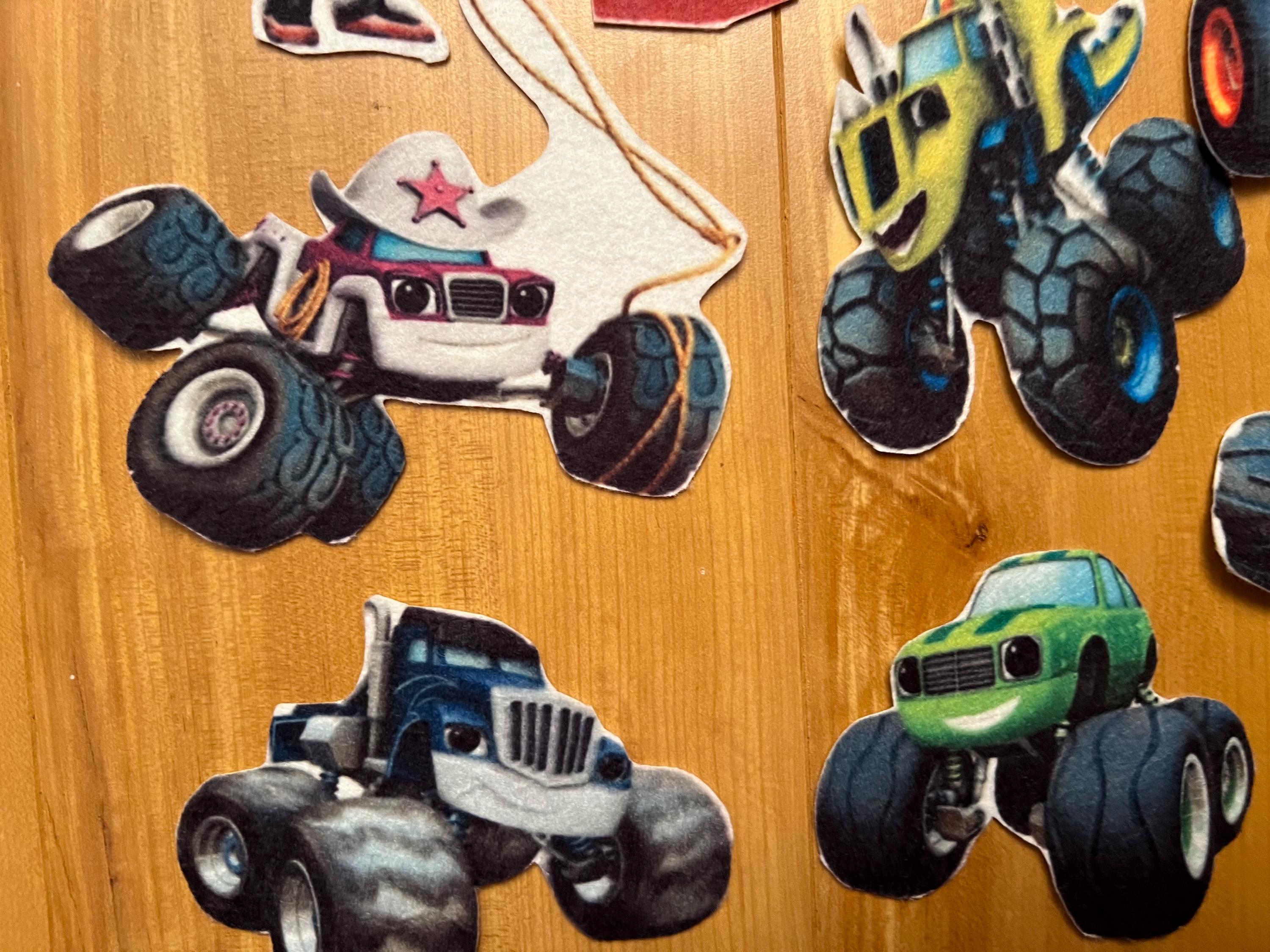 Blaze and the Monster Machine Felt Story Pieces for Flannel Board Play ...